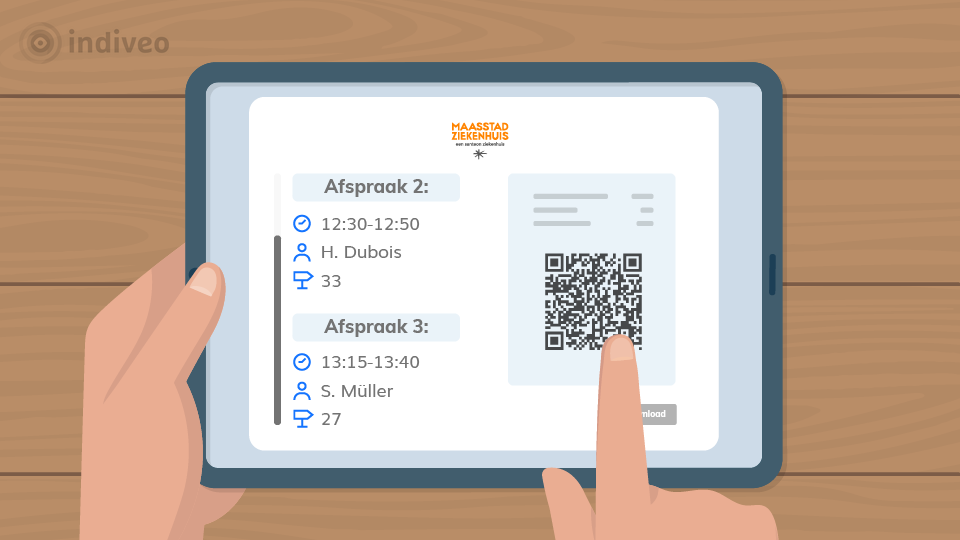 Digitaal inchecken en aanmelden